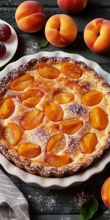 Clafoutis Rápido de Albaricoque